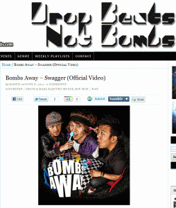 Drop Beats Not Bombs Loves Bombs Away's Swagger - Radikal Records