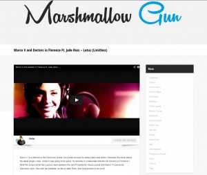Marco V's "Lotus (Limitless) Featured On Marshmallow Gun - Radikal Records